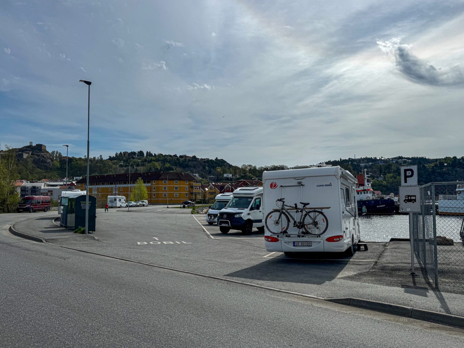 Halden sentrum - Fredriksten festning - Bobilbasecamp